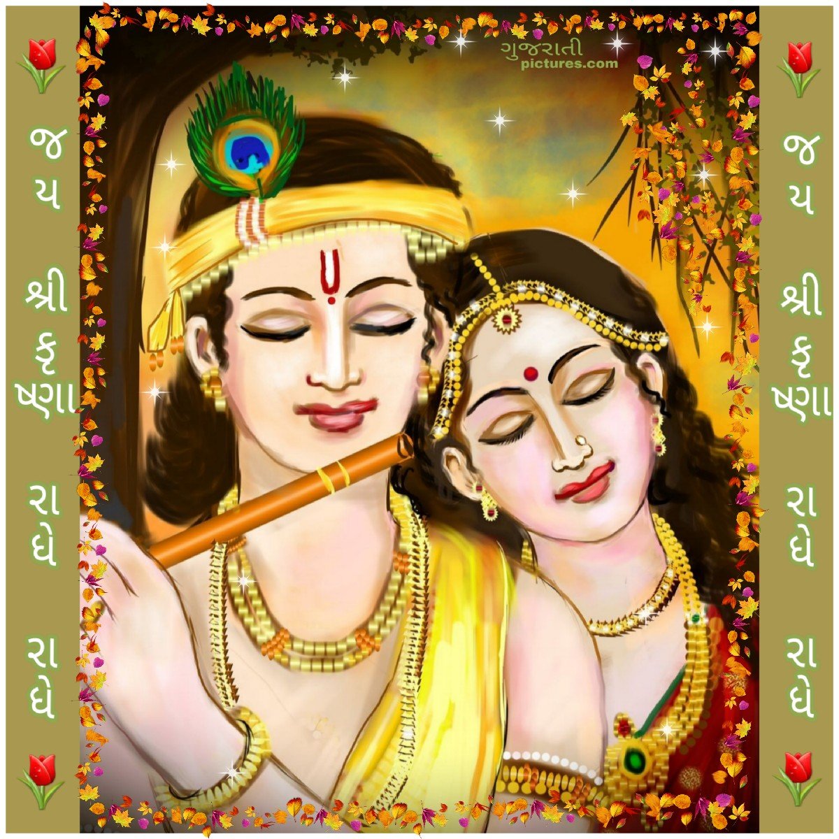 Jai Shree Krishna Radhe Radhe - Gujarati Pictures – Website Dedicated ...